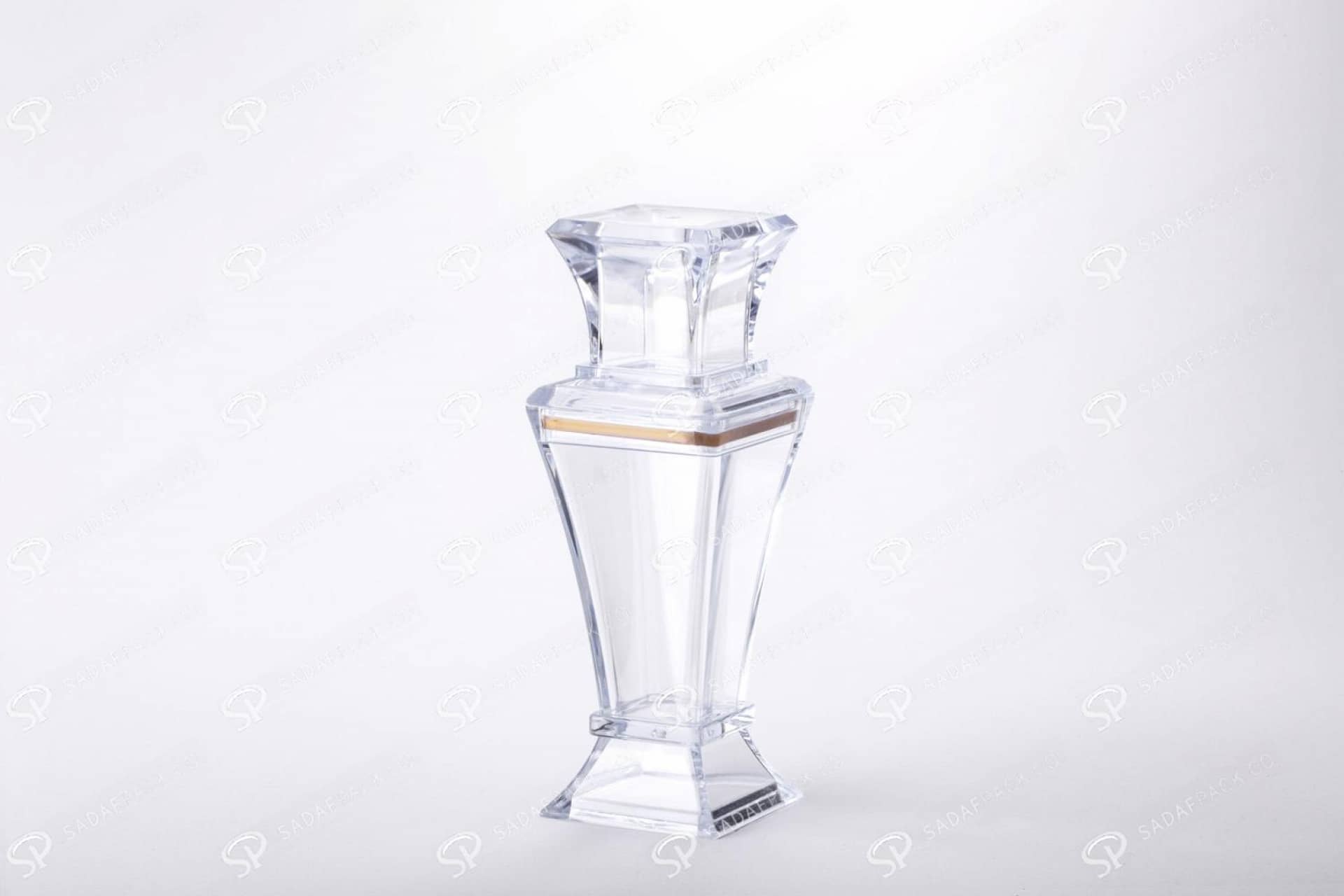 Poly Crystal Saffron Container - Berelian - SadafPack